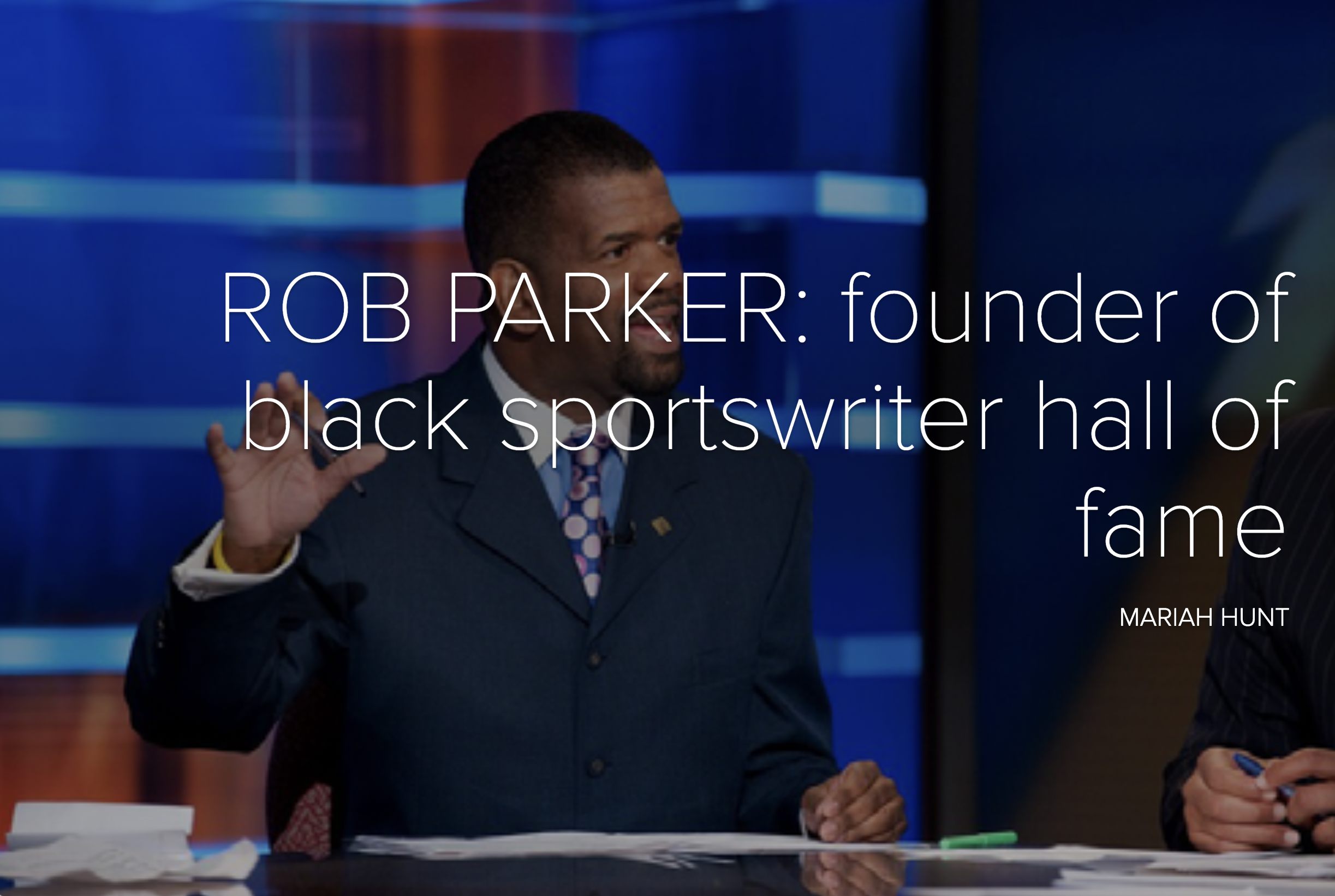 Black Sportswriters Hall of Fame – Stories We Tell